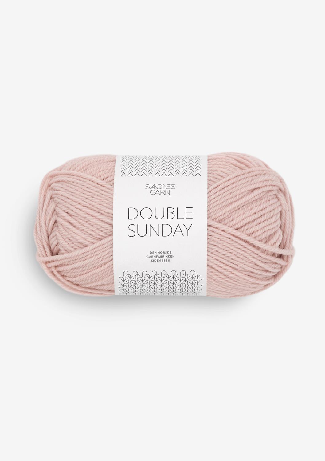 Double Sunday - utgående farger • Strikkebua Sandefjord