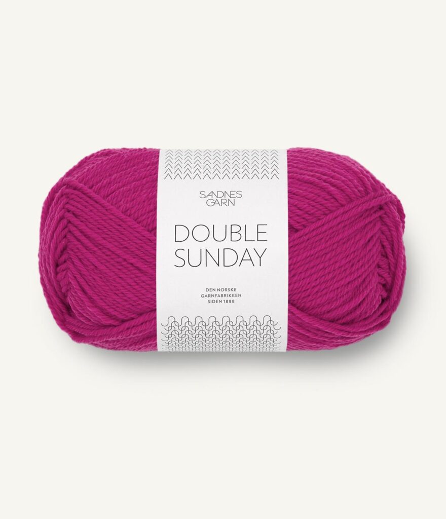 Double Sunday - utgående farger • Strikkebua Sandefjord